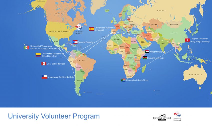 Volunteer Map - Talloires Network of Engaged Universities